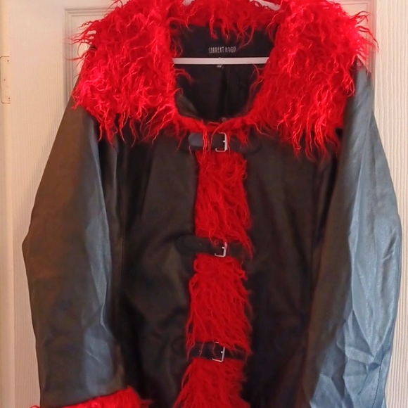 Current Mood | Jackets & Coats | Current Mood 3x Faux Black Leather ...